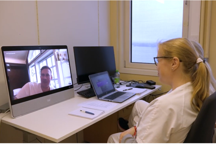 Film: Digital sårkonsultasjon (kort) - Kompetansebroen