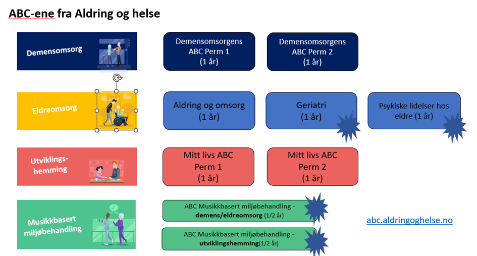 Overordnede satsninger for kompetanseheving - Kompetansebroen